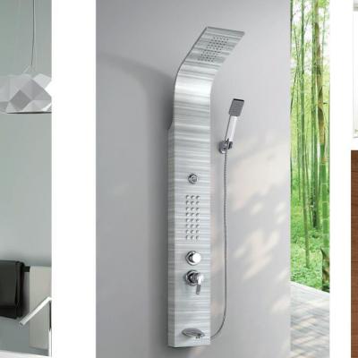 China All Aluminum shower cloumn ,shower panel DB-1512 1600X200X75MM for sale