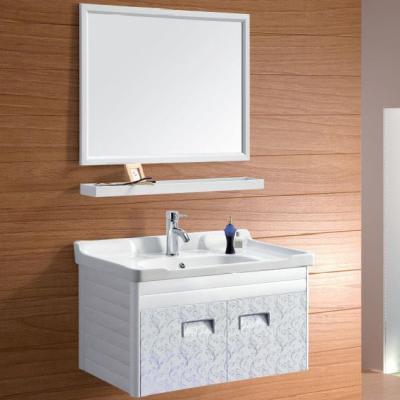China Modern Alunimun Bathroom Vanity/ all aluminum bathroom cabinet/Mirror Cabinet /DB-8116 800X460mm for sale