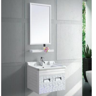 China Modern Alunimun Bathroom Vanity/ all aluminum bathroom cabinet/Mirror Cabinet /DB-8116B 600X460mm for sale