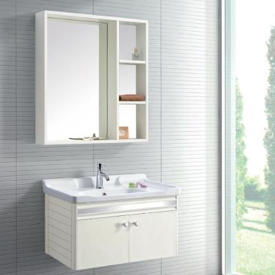 China Modern Alunimun Bathroom Vanity/ all aluminum bathroom cabinet/Mirror Cabinet /DB-8117A 800X460mm for sale