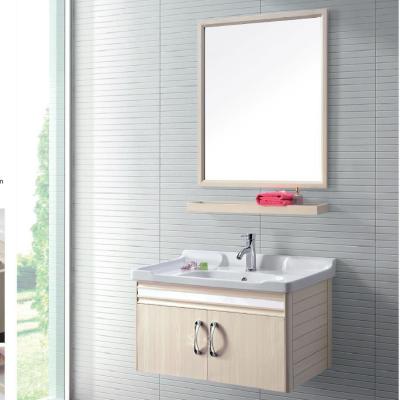China Modern Alunimun Bathroom Vanity/ all aluminum bathroom cabinet/Mirror Cabinet /DB-8118 800X460mm for sale