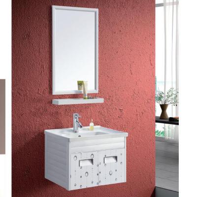 China Modern Alunimun Bathroom Vanity/ all aluminum bathroom cabinet/Mirror Cabinet /DB-8125 600X460mm for sale