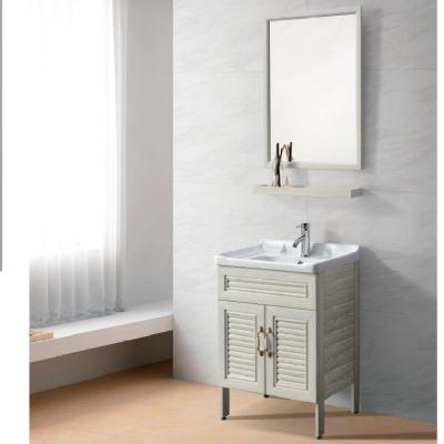 China Modern Alunimun Bathroom Vanity/ all aluminum bathroom cabinet/Mirror Cabinet /DB-8143,600X480mm for sale