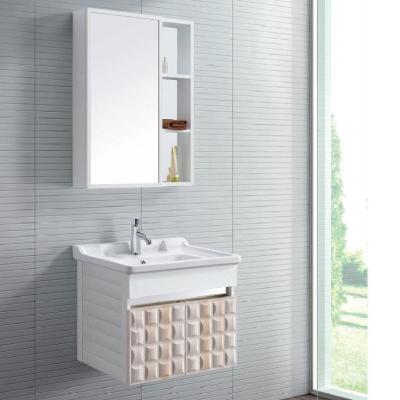 China Modern Alunimun Bathroom Vanity/ all aluminum bathroom cabinet/Mirror Cabinet /DB-8146,600X450mm for sale