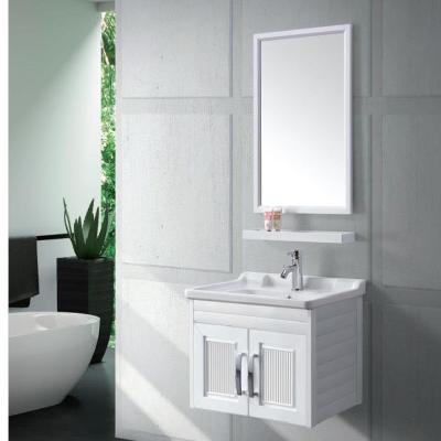 China Modern Alunimun Bathroom Vanity/ all aluminum bathroom cabinet/Mirror Cabinet /DB-8147B,600X450mm for sale