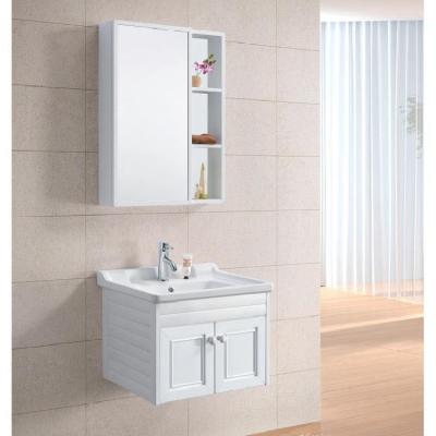 China Modern Alunimun Bathroom Vanity/ all aluminum bathroom cabinet/Mirror Cabinet /DB-8148,600X450mm for sale