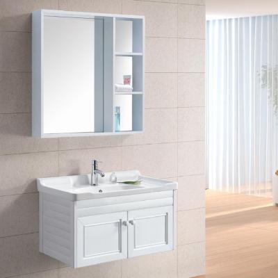China Modern Alunimun Bathroom Vanity/ all aluminum bathroom cabinet/Mirror Cabinet /DB-8148A,800X450mm for sale