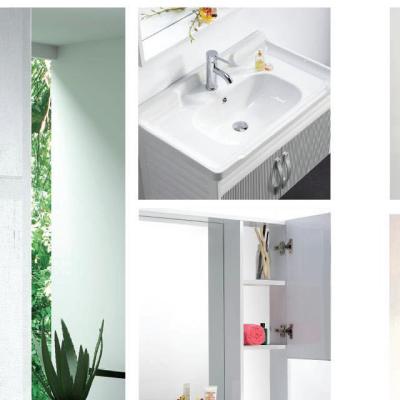 China Modern Alunimun Bathroom Vanity/ all aluminum bathroom cabinet/Mirror Cabinet /DB-8149,800X450mm for sale