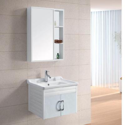 China Modern Alunimun Bathroom Vanity/ all aluminum bathroom cabinet/Mirror Cabinet /DB-8150 600X450mm for sale