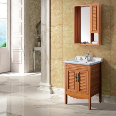 China Modern Alunimun Bathroom Vanity/ all aluminum bathroom cabinet/Mirror Cabinet /DB-8142 600X450mm for sale
