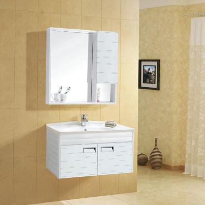 China Modern Alunimun Bathroom Vanity/ all aluminum bathroom cabinet/Mirror Cabinet /DB-8161A 800X450mm for sale