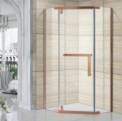 China shower enclosure shower glass,shower door B-3522 for sale