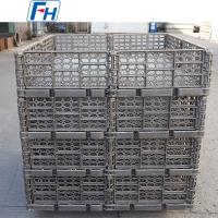 China 1.4849 Roller Hearth Furnace Heat Treatment Baskets And Frames 1380x1230x280mm for sale