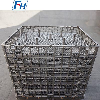 China 1.4849 Heat Treatment Baskets For Both Annealing And Quenching for sale