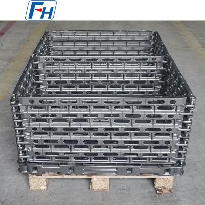 China Custom Precision Casting Heat Treat Furnace Baskets Trays Heat Resistant Furnace for sale