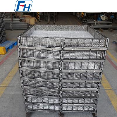 China Modular Spliced 1.4859 Heat Treatment Baskets For Heat Treatment Furnaces for sale