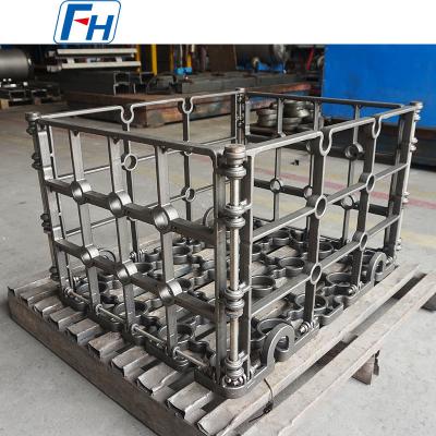 China Salt Bath Furnace High Temperature Resistant 1.4848 Baskets Resists Salt Bath Corrosion for sale
