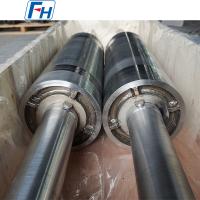 China Heat Resistant Steel SCH22 Furnace Rollers With Nitrided Surface For Glass Conveyance for sale