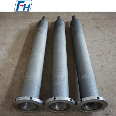 China Paired Straight Gas Radiant Tubes 1.4848 Heat Resistant Steel 143×133mm Waste Heat Recovery for sale