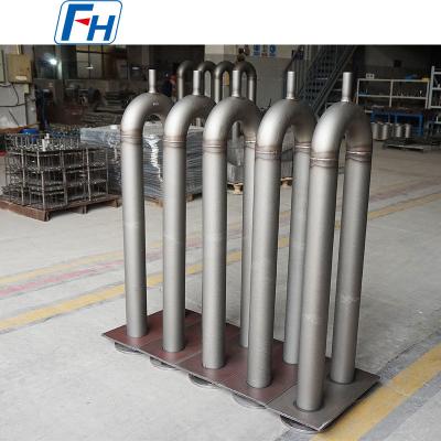 China Thick Walled Heat Resistant Alloy Sleeve Radiant Tubes 1.4865 U Shaped Forging Furnace for sale