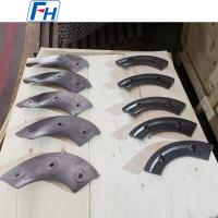 China Industrial Concrete Mixer Wear Blades | Premium Replacement Parts for Precast & Batching Plants for sale