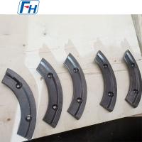 China Industrial Concrete Mixer Wear Blades | Premium Replacement Parts for Precast & Batching Plants for sale