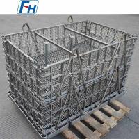 China Heat Treatment Furnace Baskets For Aviation Precision Parts HR4Nb Alloy Adaptable for sale
