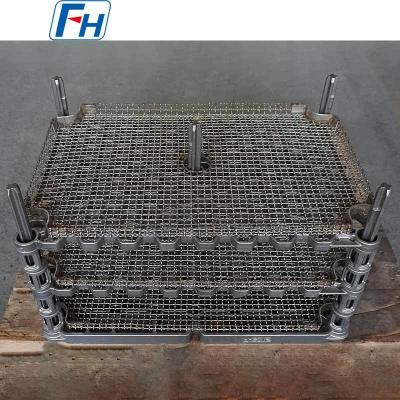 China 1.4848 Nitriding Furnace Tray-type Heat Treatment Fixtures for sale
