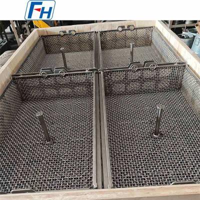 China 2.4879 Vacuum Brazing-Specific Mesh Screen Anti-Brazing Filler Adhesion, Combined Heat Treatment Fixtures for sale