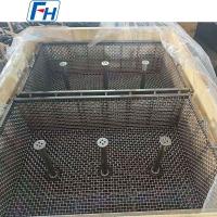 China High Temp Heat Treatment Basket | Anti-Deformation Alloy | Carburizing, Quenching, Tempering for sale