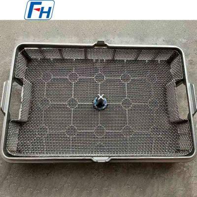 China Bespoke Wire Mesh Furnace Baskets for Industrial Heat Treatment Processes | FH® for sale
