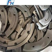China Concrete Mixer Wear Blades (Curved Type) | FH® Ni-Hard Alloy Blades for sale