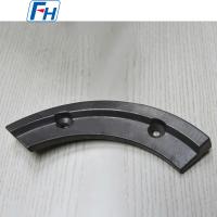 China Concrete Mixer Wear Blades (Curved Type) | FH® Ni-Hard Alloy Blades for sale
