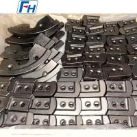 China Concrete Mixer Wear Blades (Flat Curved Type) | FH® High Chromium Alloy Wear Parts for sale