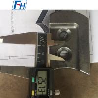 China Concrete Mixer Wear Blades & Wear Parts | FH® Abrasion Resistant Mixer Paddles & Scrapers for sale
