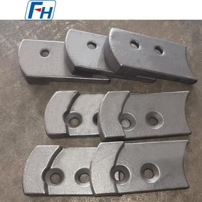 China Concrete Mixer Wear Blades & Wear Parts | FH® Abrasion Resistant Mixer Paddles & Scrapers for sale
