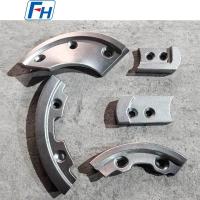 China Concrete Mixer Replacement Wear Blades | FH® Wear-Resistant Alloy Mixer Parts Supplier for sale