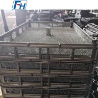 China Heat Treatment Mesh Basket Manufacturer | Custom Furnace Baskets – FH® for sale