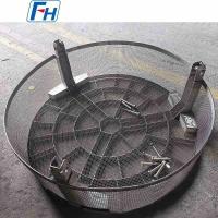 China Alloy 600 Mesh Basket for Nitriding Furnace | Ø1555 × 475 mm for sale