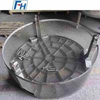 China Alloy 600 Mesh Basket for Nitriding Furnace | Ø1555 × 475 mm for sale