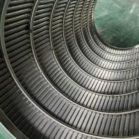 China Flat Filter Stainless Steel Wedge Wire Mesh For Vibrating Sieve Rectangle Hole for sale