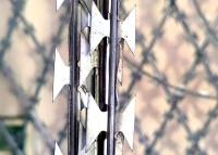China Anti Climbing Single Double Spiral Concertina Razor Wire BTO-22 BTO-30 Size for sale
