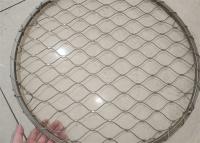 China Customizable Stainless Steel Rope Mesh SS316 1.5mm For Building Protection for sale