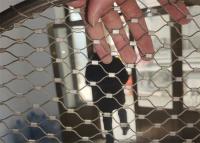 China Customizable Stainless Steel Rope Mesh SS316 1.5mm For Building Protection for sale