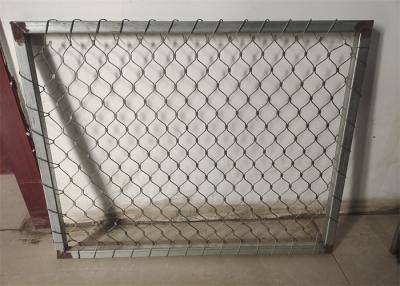 China 304 Stainless Steel Cable Mesh PVD Galvanized Surface For Decoration for sale