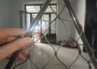 China 304 Stainless Steel Cable Mesh PVD Galvanized Surface For Decoration for sale