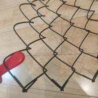 China PVC Coated Cyclone Diamond Chain Link Mesh Fabric 5m - 50m For Fence for sale