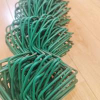 China PVC Coated Cyclone Diamond Chain Link Mesh Fabric 5m - 50m For Fence for sale