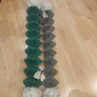 China PVC Coated Cyclone Diamond Chain Link Mesh Fabric 5m - 50m For Fence for sale