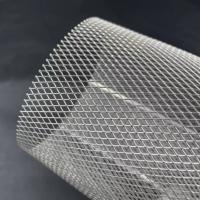 China Stainless Steel Expanded Diamond Mesh Metal Lath Galvanized Steel Diamond Shape  0.5-3.2m Width for sale